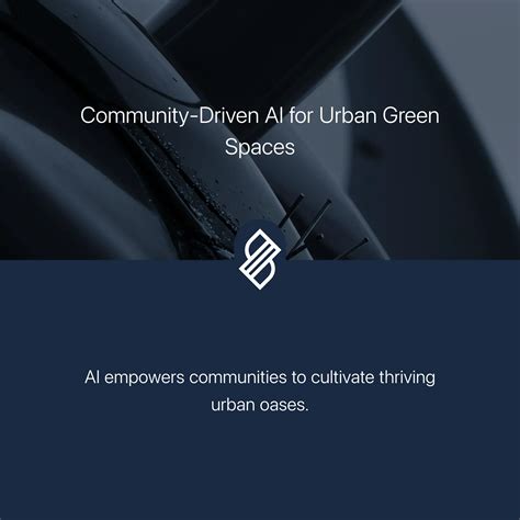 community driven ai for urban green spaces → scenario