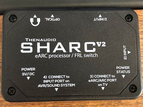 Sold Thenaudio SHARC V K EARC Audio Processor Headphone Reviews And Discussion Head Fi Org