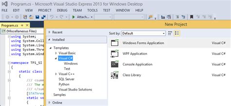 C Visual Studio Express 2013 For Windows Desktop Doesnt Have The
