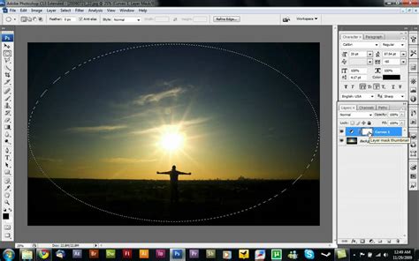 Photoshop How To Add A Vignette YouTube