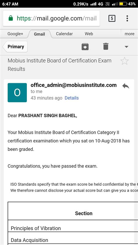 Prashant Singh Baghel On Linkedin Now Iso Cat 2 Certified Vibration