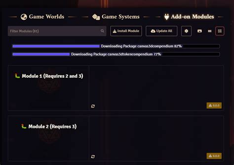 Consider Placing The Package Progress Bars At The Top Of The Package List Instead Of The Bottom