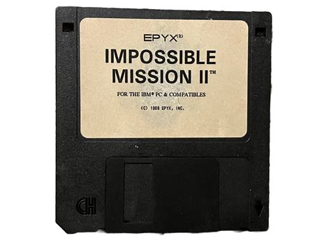Impossible Mission Ii Vintage Pc Ms Dos Game Puzzles Ltd