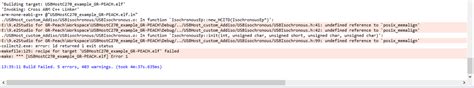 Eclipse E Studio Undefined Reference To Posix Memalign Electrical Engineering Stack Exchange