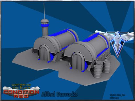 Allied Barracks Image CnC Condition Red Mod For C C Red Alert ModDB