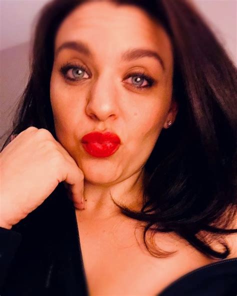 My Hair Is Back To Black Which Means The Lips Go Red Xoxo