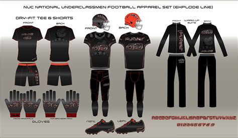 2014 Football Apparel Design For National Underclassmen On Behance