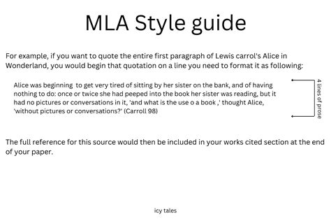 Mla Block Quotation Example