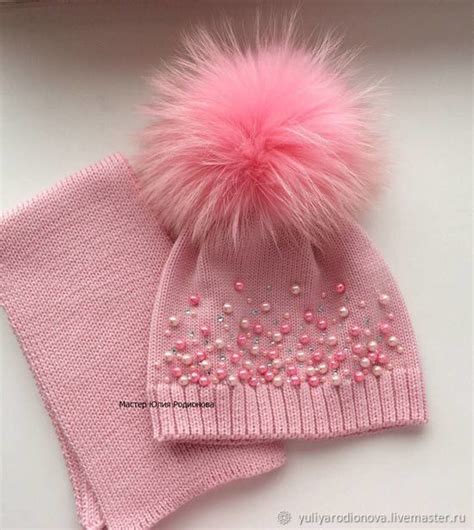 Вязаная шапочка для девочки в интернет магазине на Ярмарке Мастеров Шапки Кинешма доставка