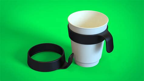 Cup with Connector 3D Render, Digital Art by Furqan03