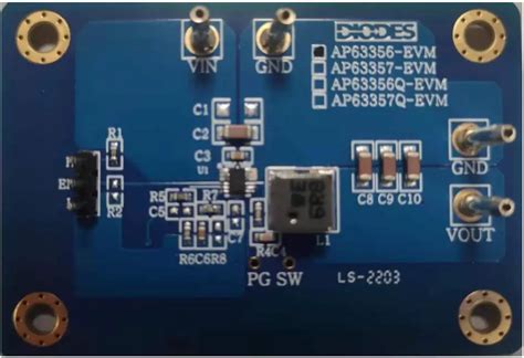 DIODES AP EVM V To V Input A Low Iq Synchronous Buck Owner S Manual