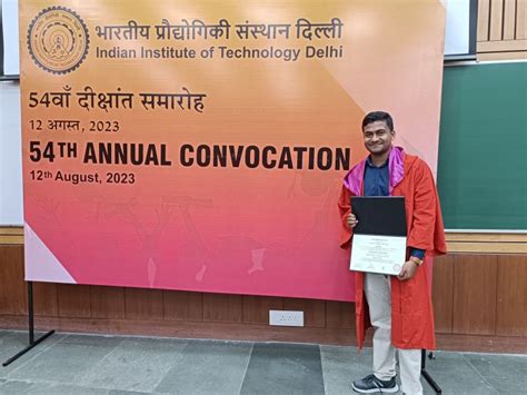 Bikram Mondal On Linkedin Convocation2023 Iitdelhi Mtech Computerscience 48 Comments
