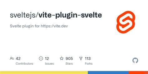 Github Sveltejsvite Plugin Svelte Svelte Plugin For Vitedev