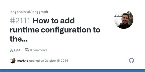 How To Add Runtime Configuration To The Prebuiltcreatereactagent Graph · Langchain Ai