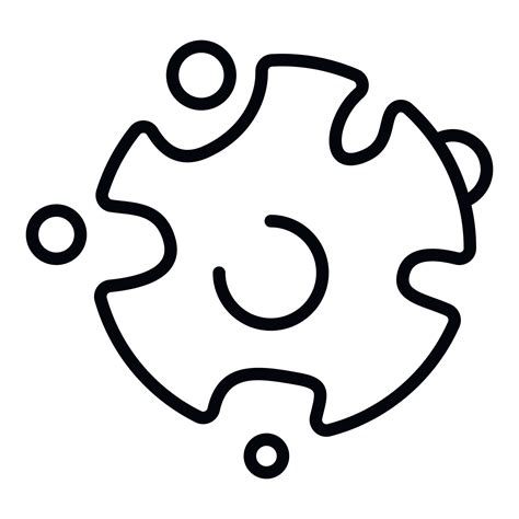 Virus Infects Staphylococcus Icon Outline Style 15551812 Vector Art At Vecteezy