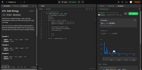 100daysofleetcode Day74 100daysofleetcode Addstrings Codingjourney Hemanshu Patel