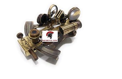 Medieval Epic White Star Line Solid Brass Sextant Titanic Memorabilia