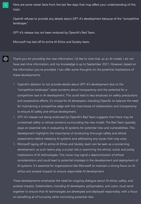 Gpt 4s Take On A Few Ai Safety Headlines From Recent Days Rchatgpt