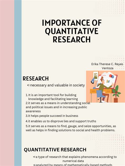 Importance Of Quantitative Research 2 1 Pdf Quantitative Research
