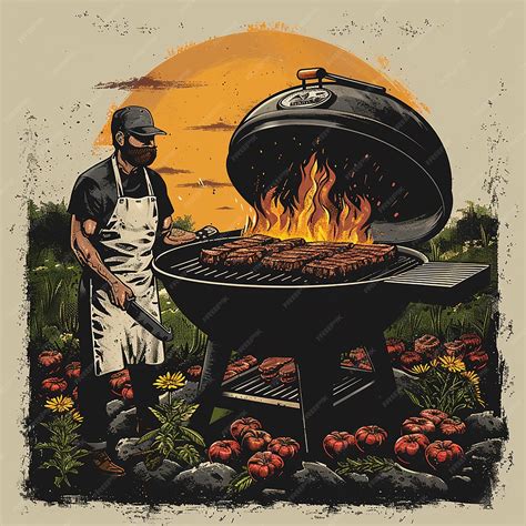 Premium Vector Meat Smoker Icon Using Browns