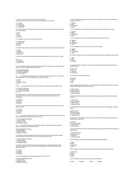 Pe Questions 1 Pdf