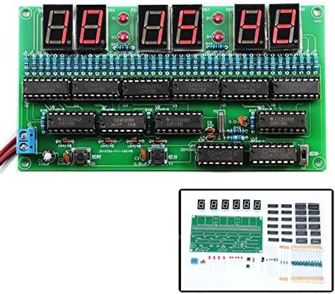 DIY Digital Clock Package Bit Digital Circuit Clock Manufacturing Package Ability Contest