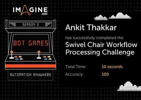 Ankit Thakkar On Linkedin Botgames Botgames Automationanywhere Aari Automation Pixiebrix