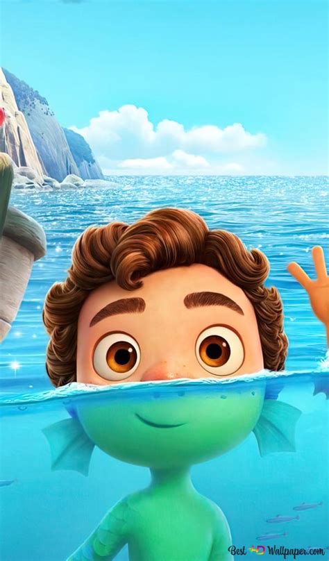 Luca With Alberto Giulia Disney X Pixar Movie Luca K Wallpaper