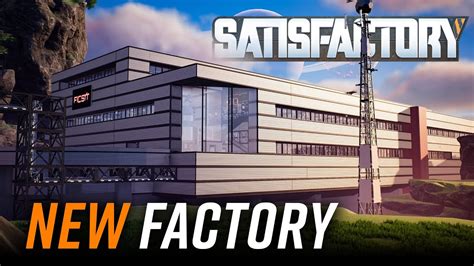 New Realistic Factory Design In Satisfactory Youtube