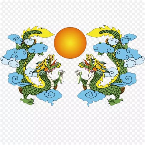 二月二龙抬头卡通装饰中国龙海报png图片素材下载图片编号ypankxlq 免抠素材网