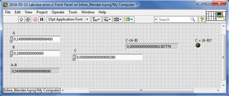Solved Subtract Function Error Ni Community