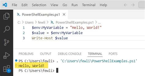 How To Set And Get Environment Variables In Powershell