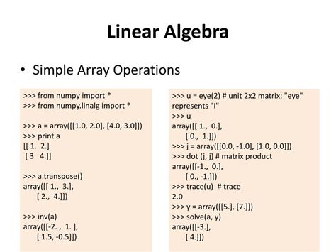 Ppt Tutorial To Numpy Powerpoint Presentation Free Download Id4691171