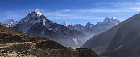 The Great Himalayas Everest Region Nepal 4032x1647 Oc Rearthporn