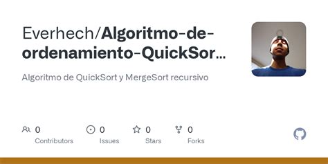 Github Everhechalgoritmo De Ordenamiento Quicksort Y Mergesort Algoritmo De Quicksort Y