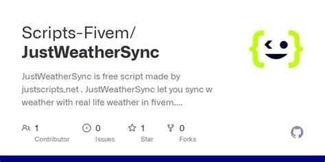Github Scripts Fivemjustweathersync Justweathersync Is Free Script