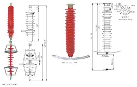 悬挂式带串联间隙避雷器110kv 大连北方互感器集团