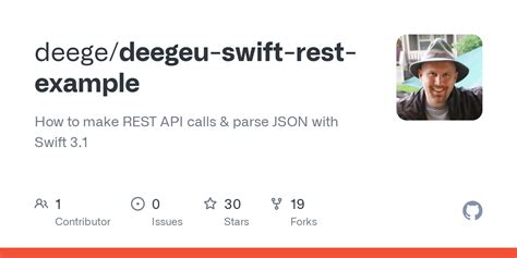Github Deegedeegeu Swift Rest Example How To Make Rest Api Calls