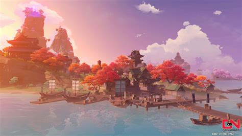 Inazuma Genshin Wallpapers Wallpapers Com