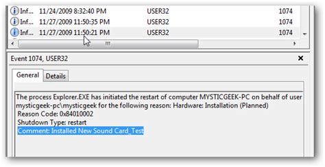 Keep Track Of Why Windows Is Being Shutdown