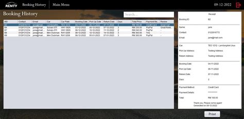 Github Wong Hjjava Car Rental System Car Rental System With Gui
