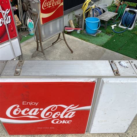 Yahooオークション コカコーラ看板 電光看板 特大 レア物