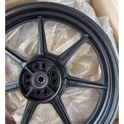 Alloy Rim Sub Assembly Rear Black For Royal Enfield Continental Gt 650