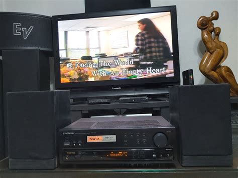 PIONEER VSX-425 AV STEREO RECEIVER C/W FREE MORDAUNT-SHORT SPEAKERS ...