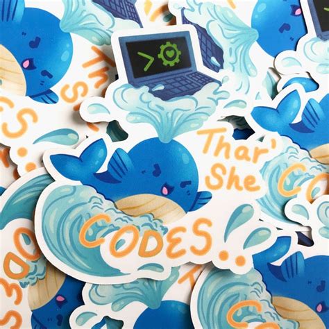 Programming Laptop Stickers Etsy