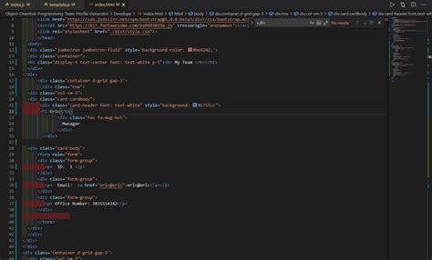 10 Object Oriented Programming Team Profile Generator Object Oriented Programming Team