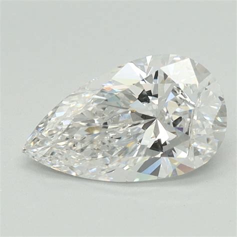 Pear Diamond Lab Grown Igi Certified Vvs2 Clarity E Grade 101 Ct Ebay