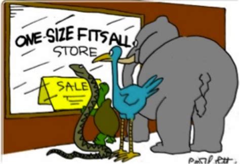 Why One Size Does Not Fit All