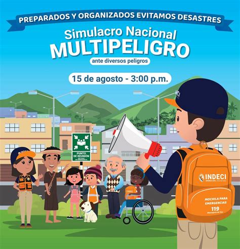 Simulacro Multipeligro En Perú Horario Y Quiénes Deben Participar En