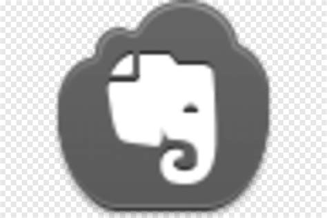 evernote 컴퓨터 아이콘 회색 구름 다른 사람 카드 리더 png pngegg